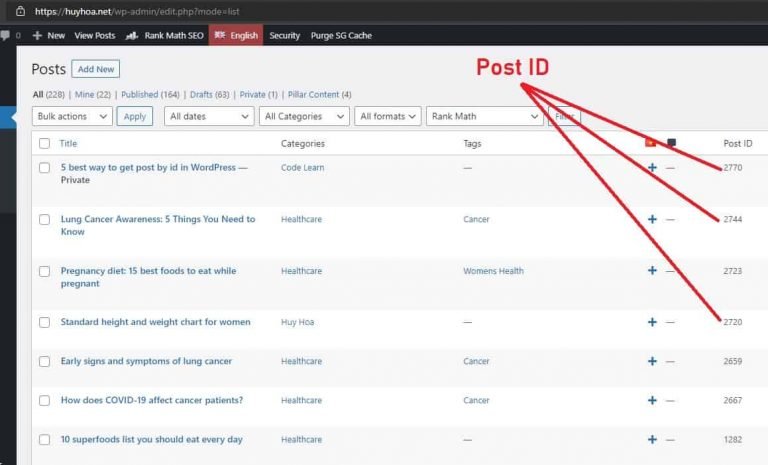 5 Ways To Get Post By ID 11 Ways To Get Post ID In WordPress