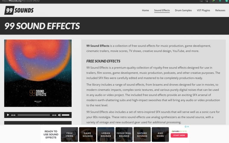 50+ Website Tải Sound Effects Chất Lượng Cao Miễn Phí Và Có Phí