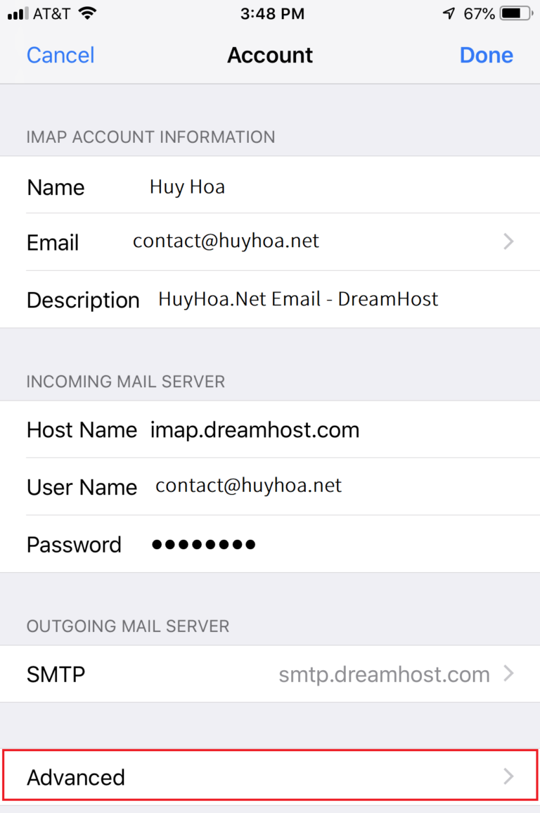 How To Set Up Dreamhost Email On IPhone?